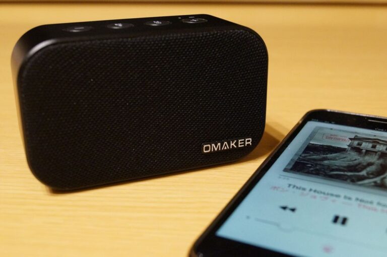 【レビュー】これいいよ！「Omaker M7 Bluetoothスピーカー」は質感高く音質も良好！SDカードでの再生にも対応したコンパクトなBluetoothスピーカー ...