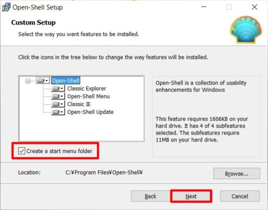 Windows11でもOpen Shellが動作