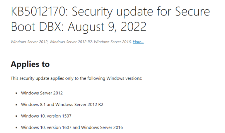 KB5012170に追加の不具合報告。BitLocker回復画面の表示やディスク構成がRAIDからAHCIに変更されてブルースクリーン発生など - enjoypclife.net